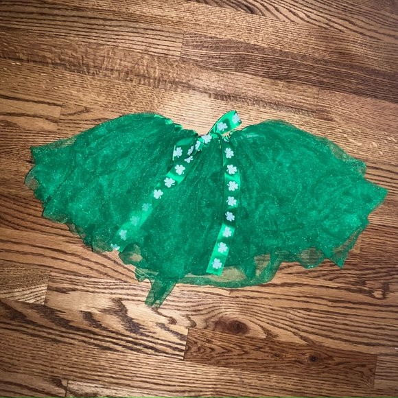 Source Unknown | Skirts | Green Shamrock Tutu | Poshmark